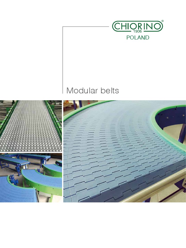Modular - Belts - 2017 CHIORINO PDF | PDF | Materials | Nature