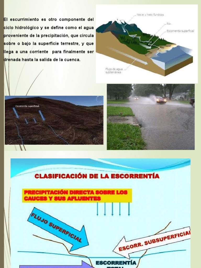 Escurrimiento | PDF | Ciencia y matemáticas
