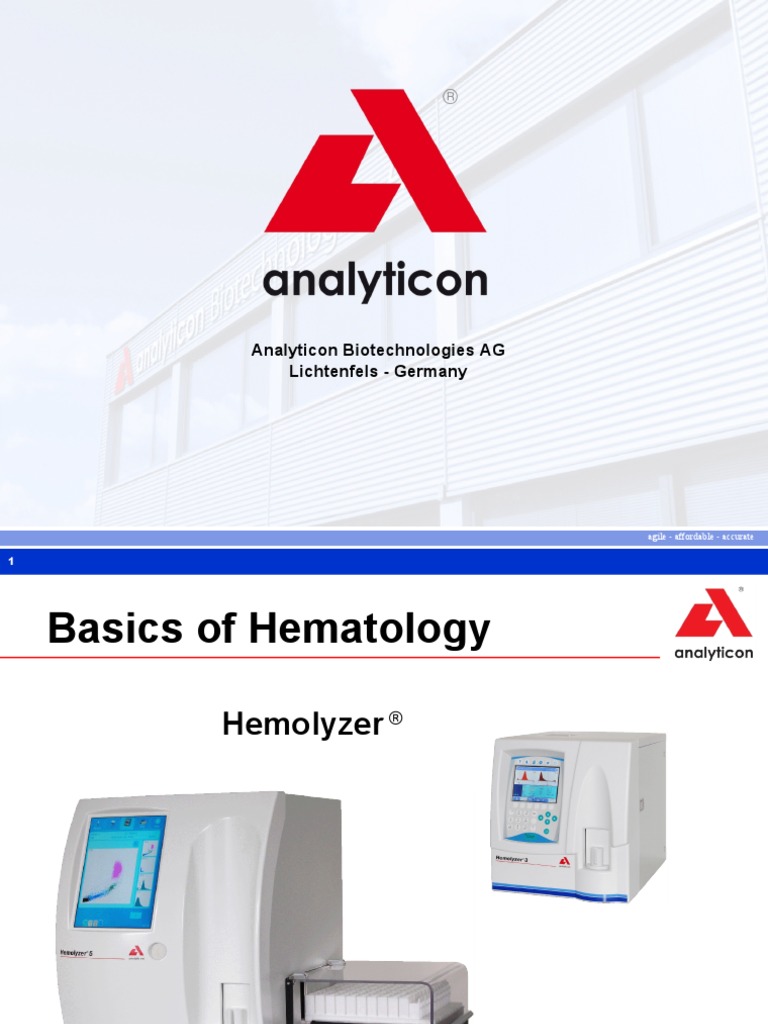 Analyticon Biotechnologies AG Lichtenfels - Germany: Agile - Affordable ...