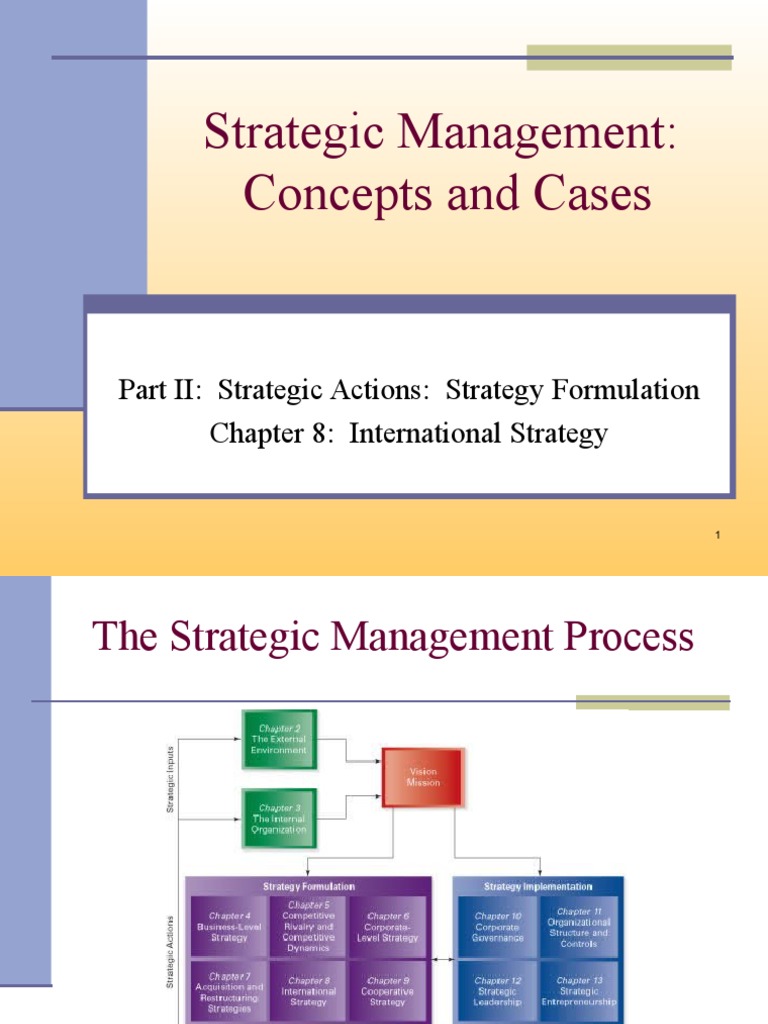 Strategic Management: Concepts and Cases | PDF | Strategic Management ...