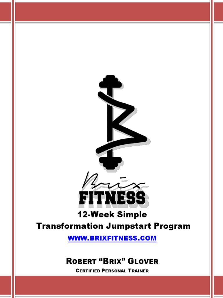 12-Week Body Transformation Guide | PDF | Nutrients | Carbohydrates