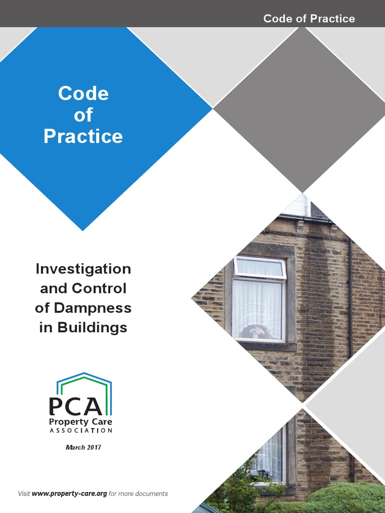 Code of Practice: Investigation and Control of Dampness in Buildings ...