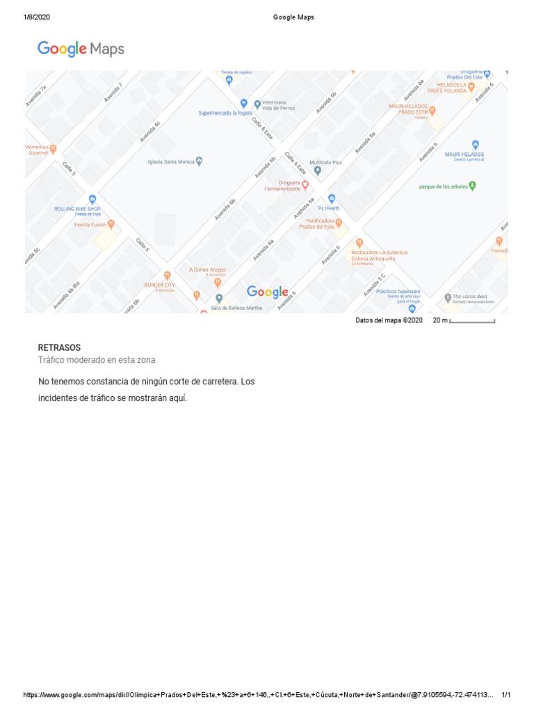 Google Maps PDF | PDF