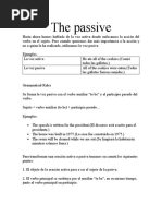 Ejercicios de voz activa y pasiva en español | PDF | Conjugación ...