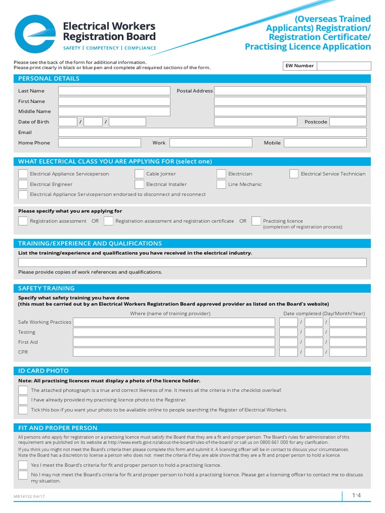 (Overseas Trained Applicants) Registration/ Registration Certificate ...