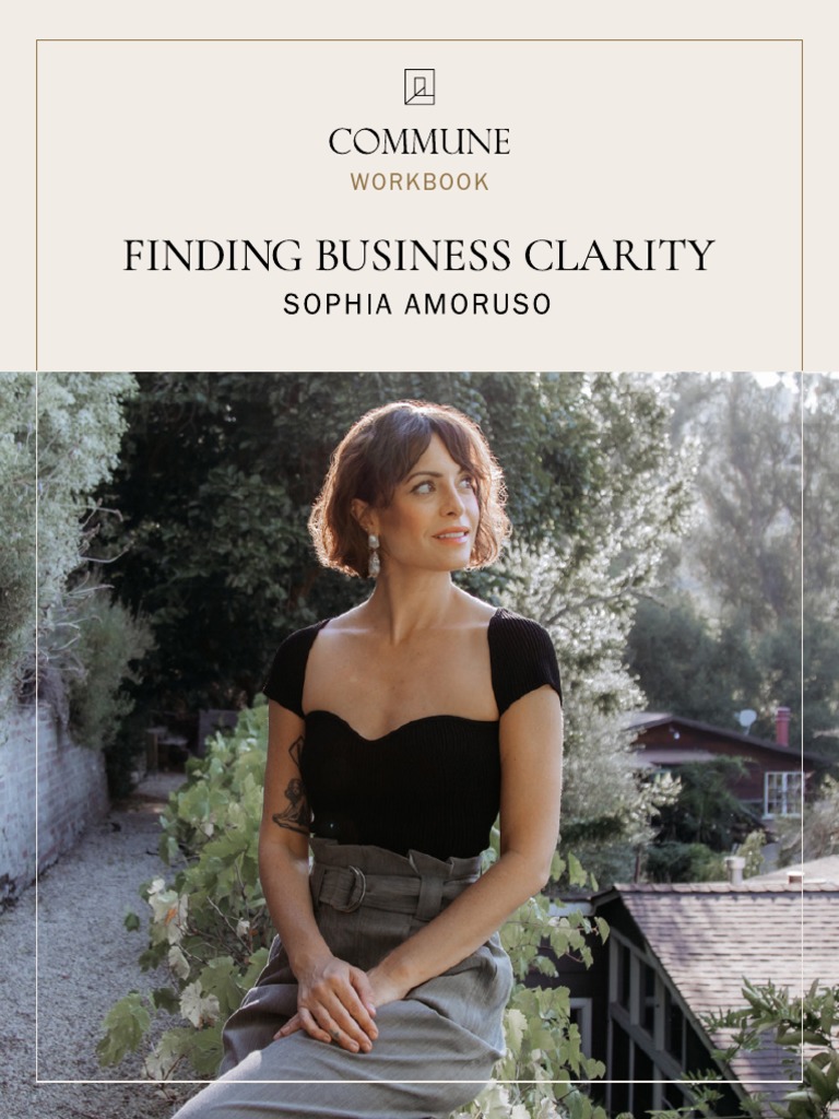 Finding Business Clarity WORKSHEETS FINAL | PDF | Entrepreneurship ...