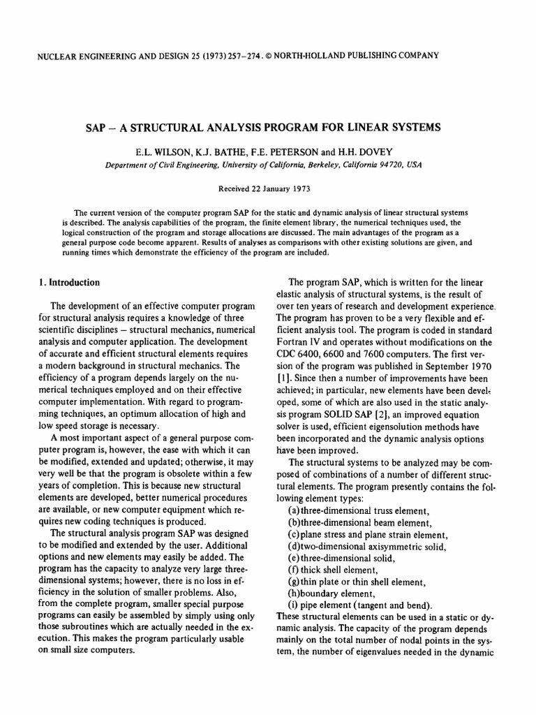 1973 Wilson Sap PDF | PDF | Eigenvalues And Eigenvectors | Matrix ...