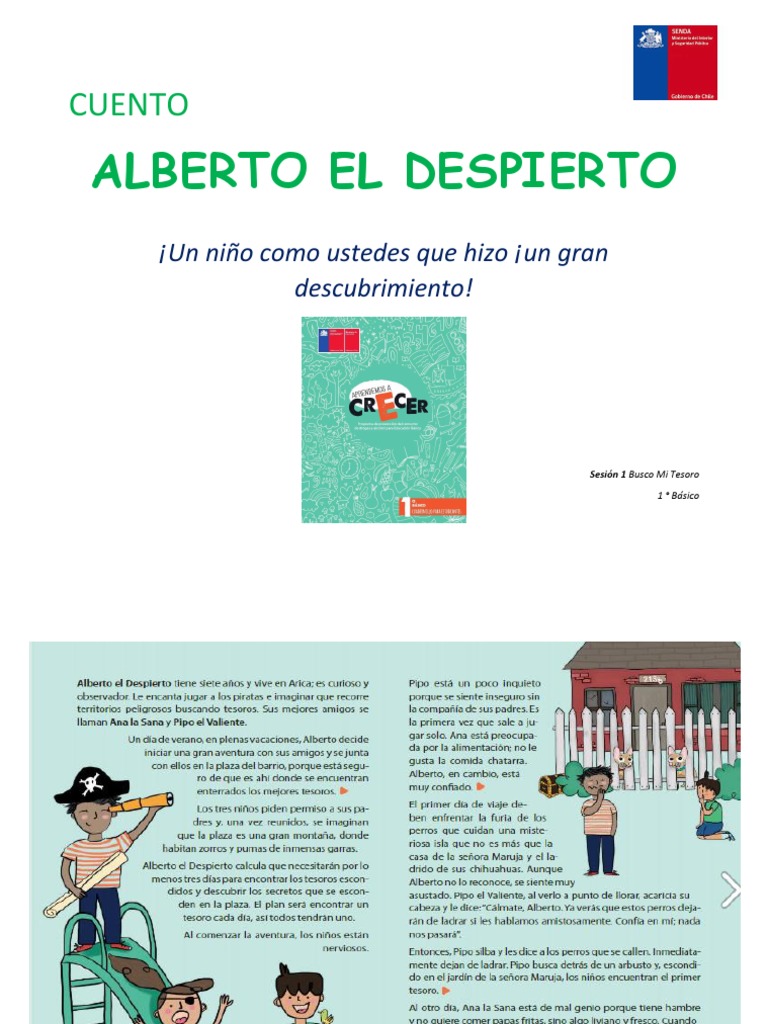 Cuento: Alberto El Despierto | PDF