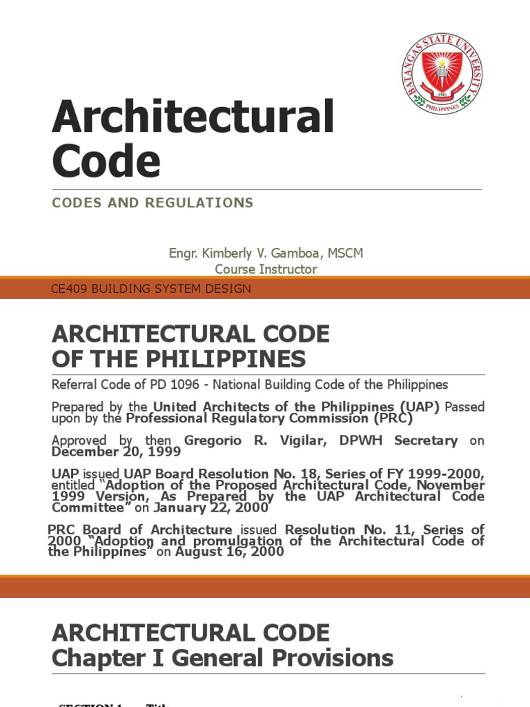 Architectural Code | PDF | Justice | Crime & Violence