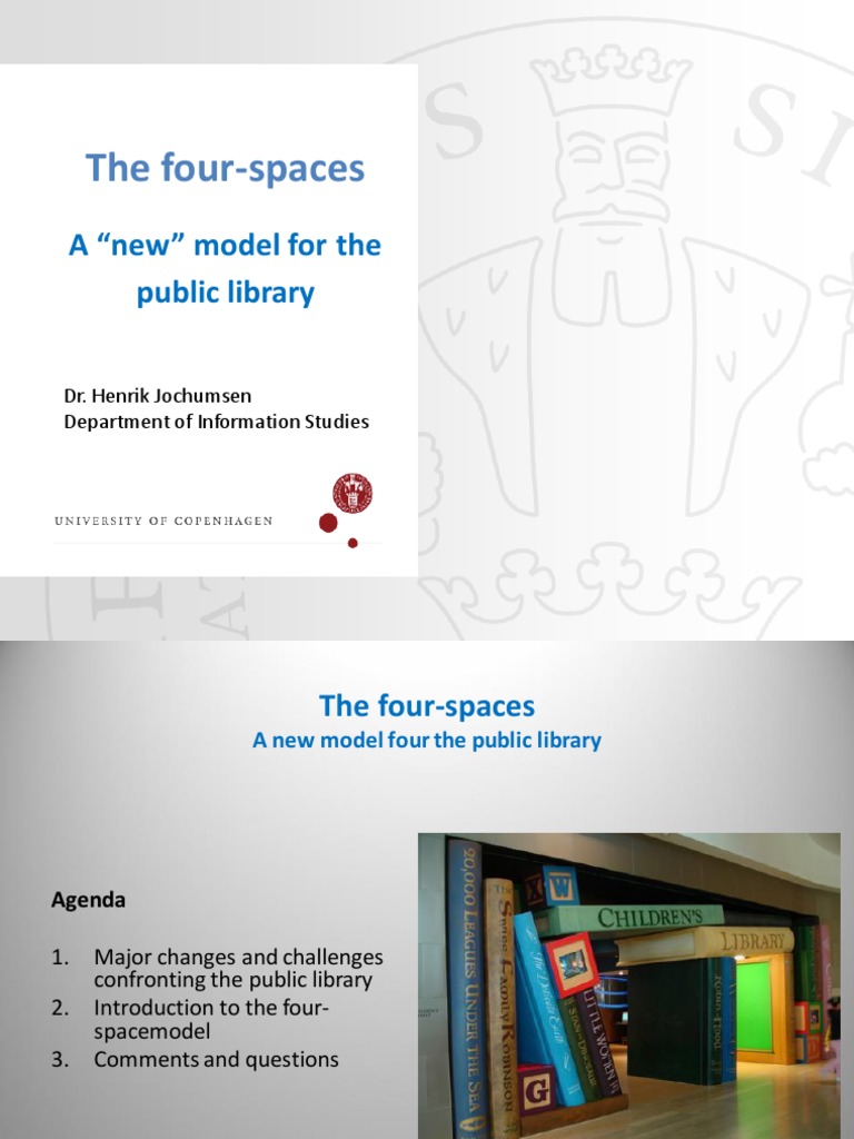 The Four-Spaces: A "New" Model For The Public Library | PDF ...
