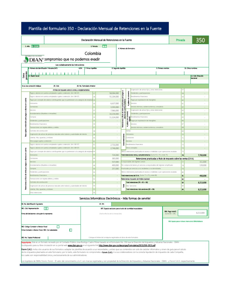 Plantilla-Formulario-350-Declaracion-de-Retenciones-en-la-Fuente ...