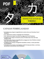Penulisan Nama - Aturan Penulisan Katakana | PDF