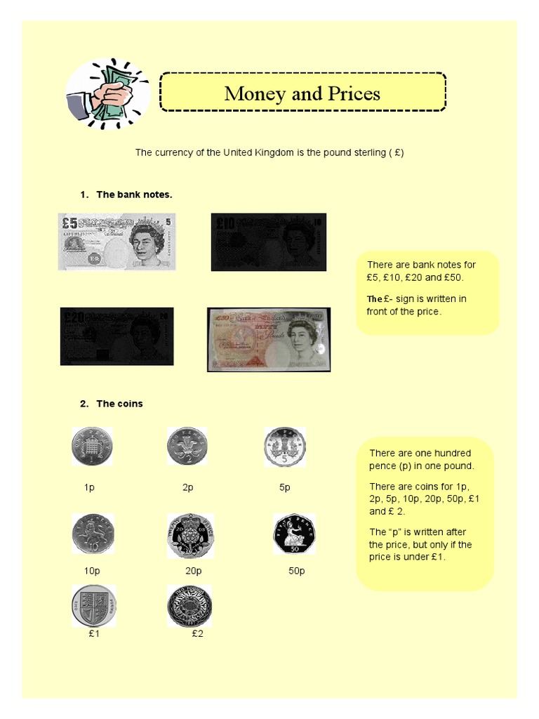 Money and Prices: 1. The Bank Notes | PDF | Pound Sterling | Financial ...
