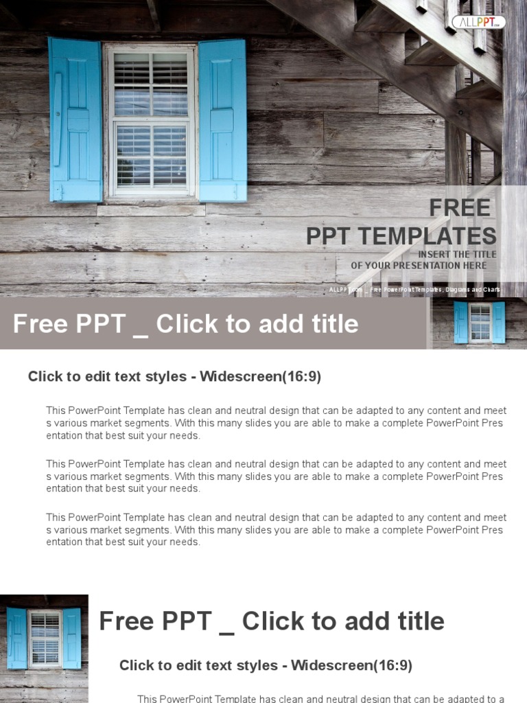 Free Versatile PowerPoint Template | PDF