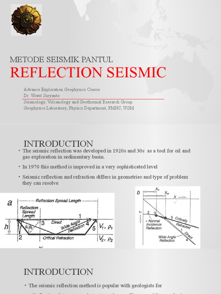Metode Seismik Pantul: Reflection Seismic | PDF | Reflection Seismology ...