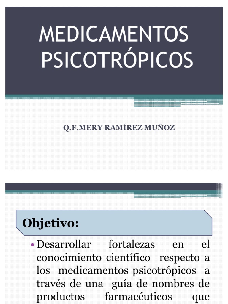 MEDICAMENTOS_PSICOTROPICOS[1] | Farmacia | Drogas