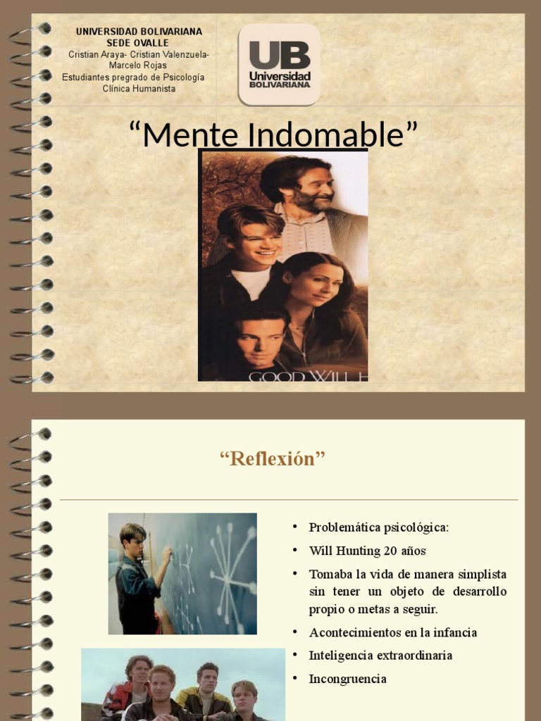 Mente Indomable | PDF | Psicoterapia | Psicología clínica