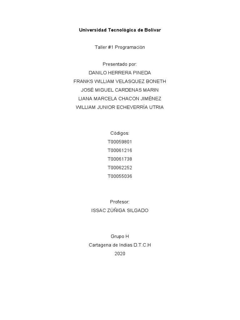 Taller Ciclos Final 1 | PDF | Objetos matemáticos | Geometría del plano ...