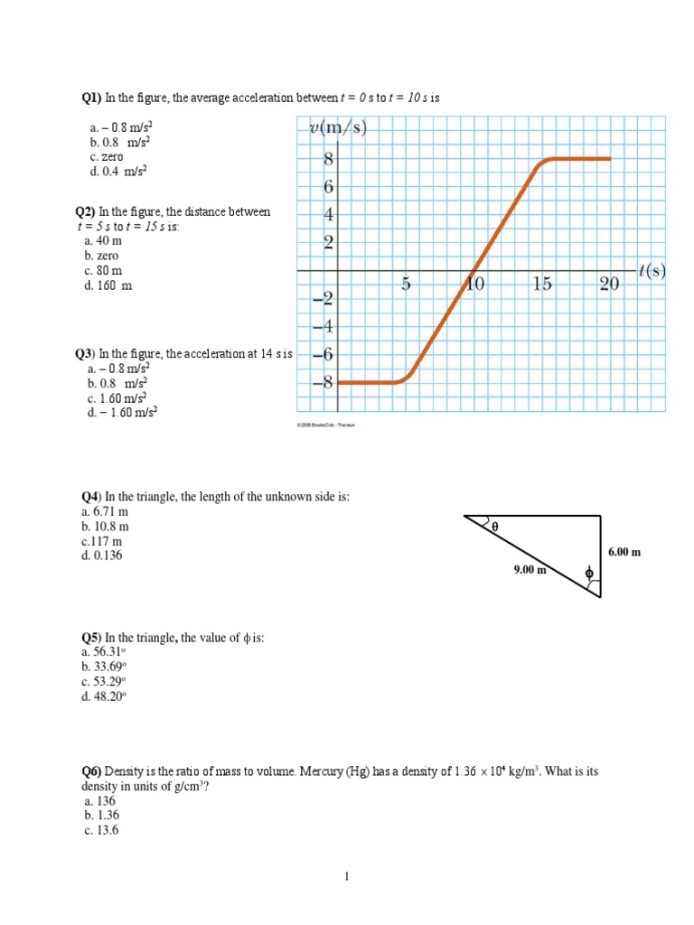 Motion in One Dimension | PDF | Acceleration | Velocity