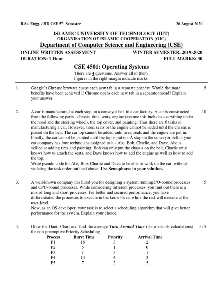 Department of Computer Science and Engineering (CSE) : Islamic University of Technology (Iut ...