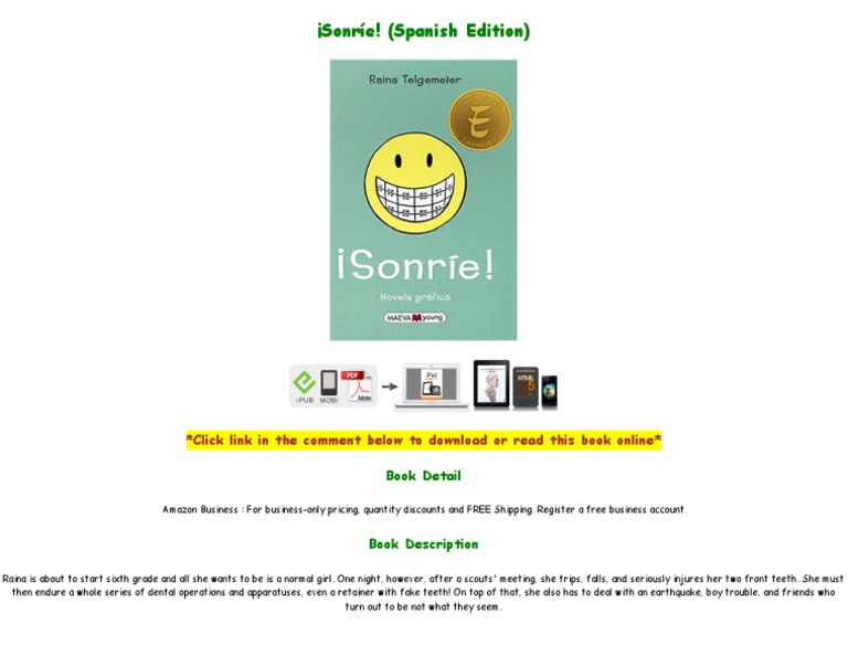 ¡Sonríe! (Spanish Edition) : Click Link in The Comment Below To ...