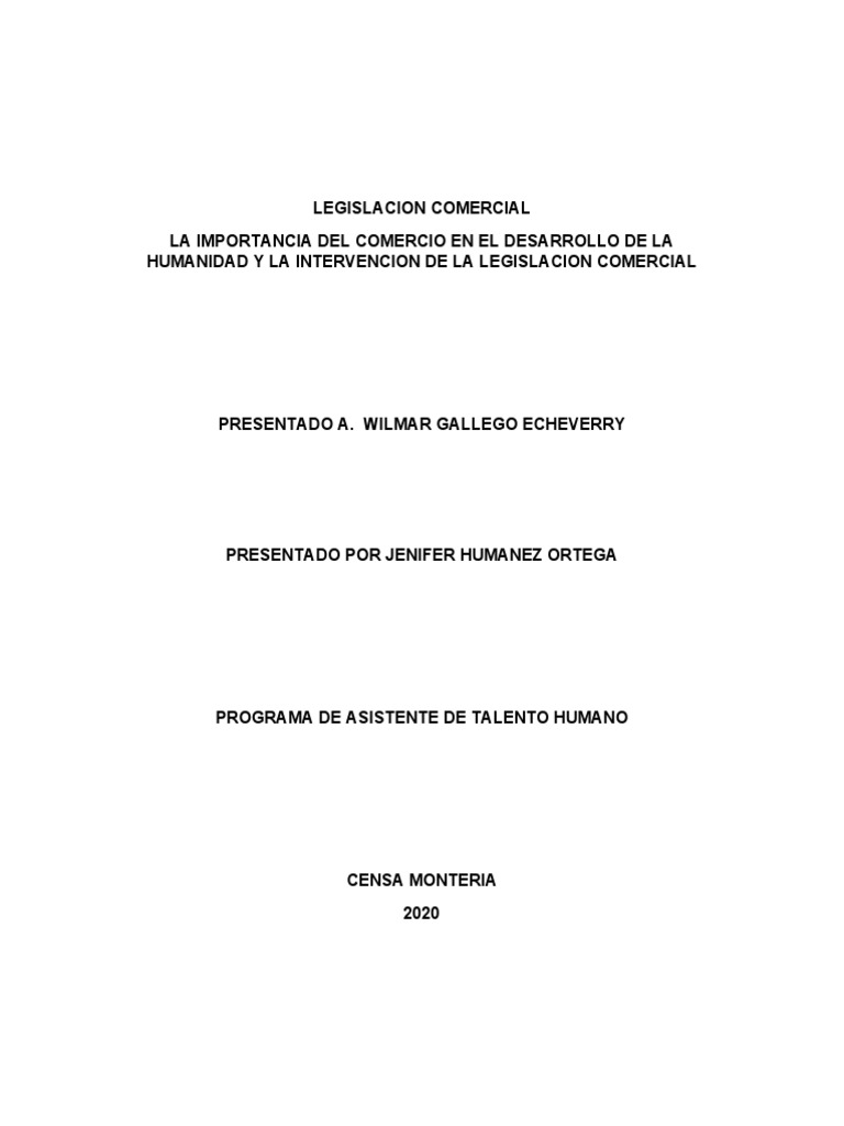 Legislacion Comercial Historia Del Comercio | PDF | Permuta | Comercio