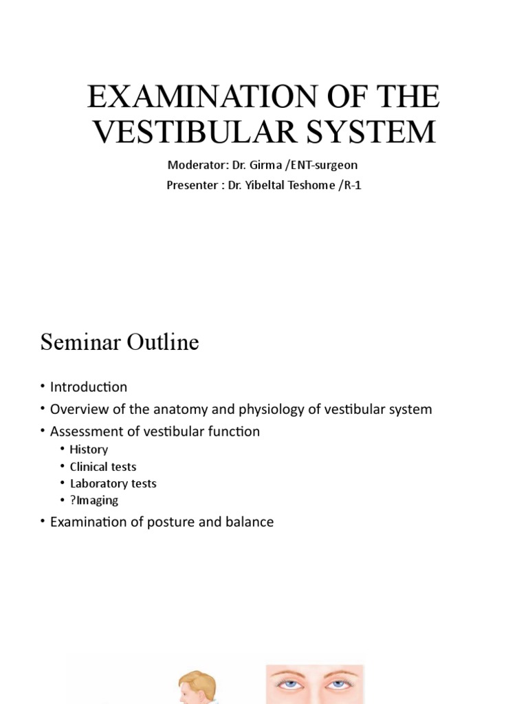 Examination of v. System | PDF | Vestibular System | Vertigo
