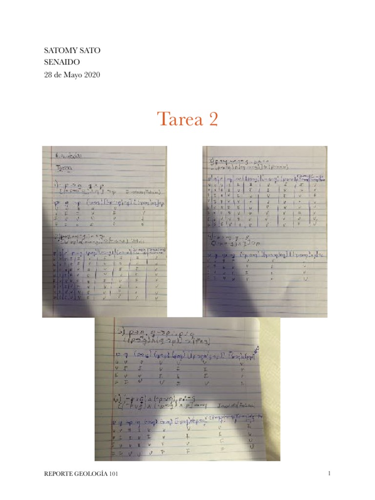 Mate Tarea 2 PDF | PDF