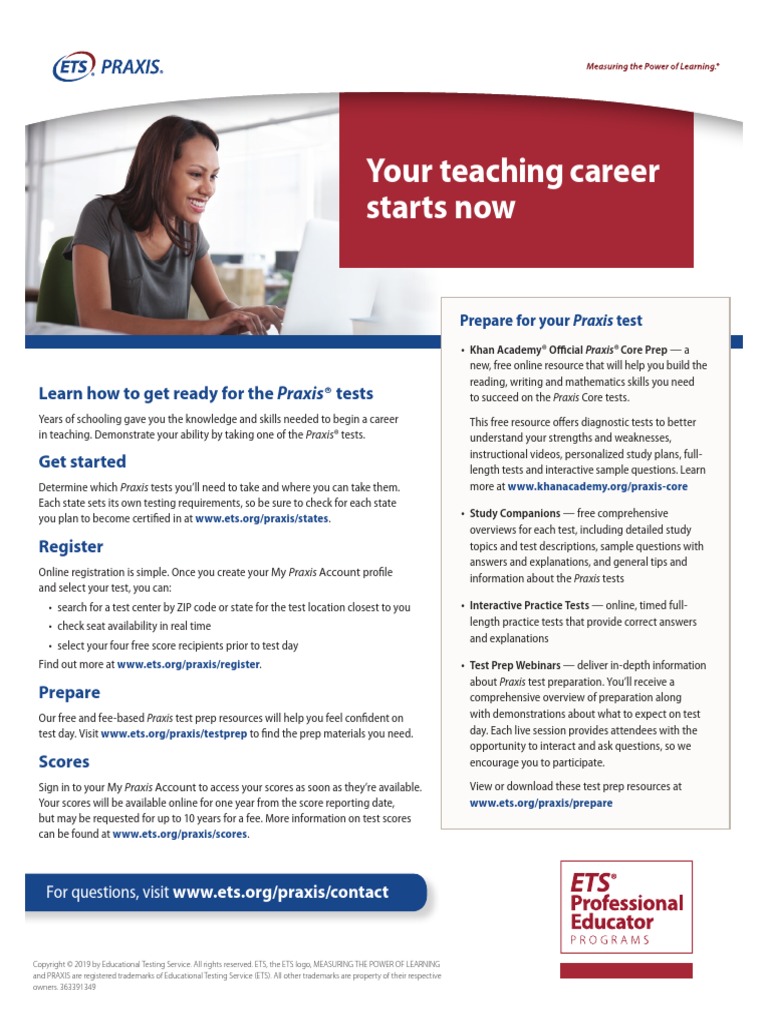Praxis Test Prep Flyer PDF | PDF | Pedagogy | Communication
