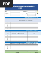 Employee Confirmation Assessment Form | PDF