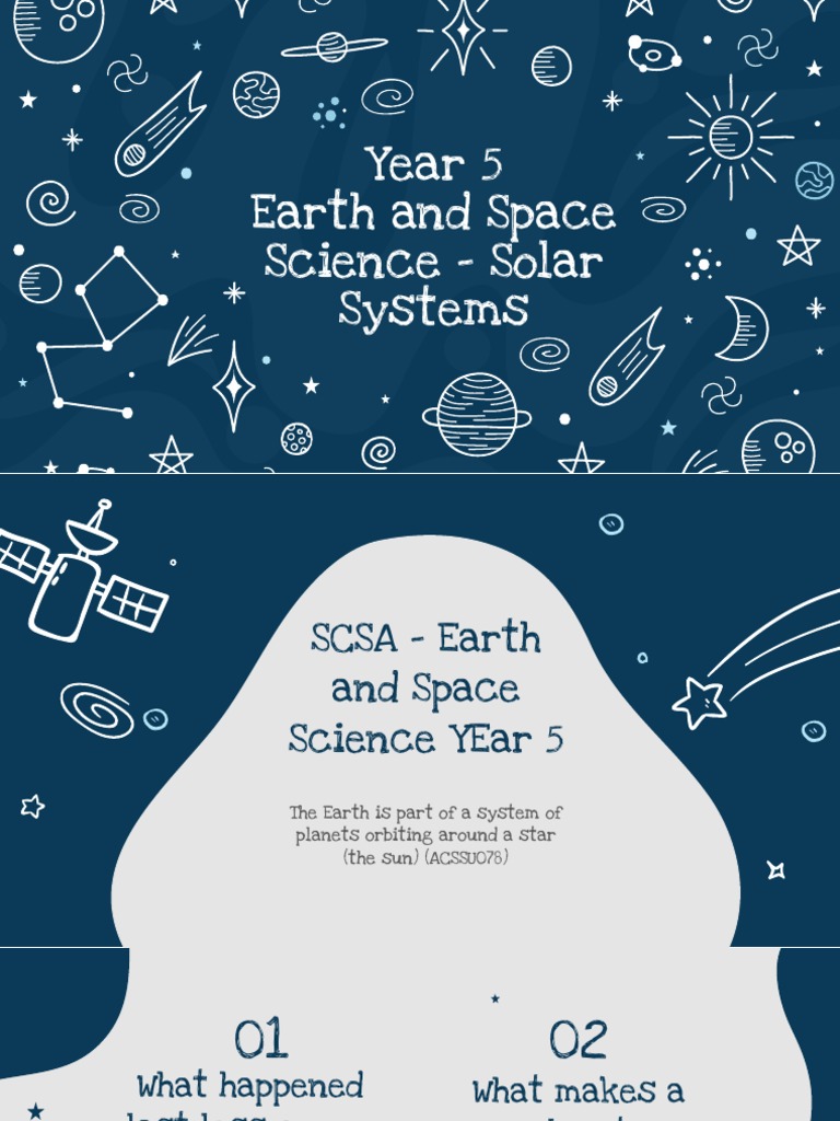 Science Lesson - Space | PDF