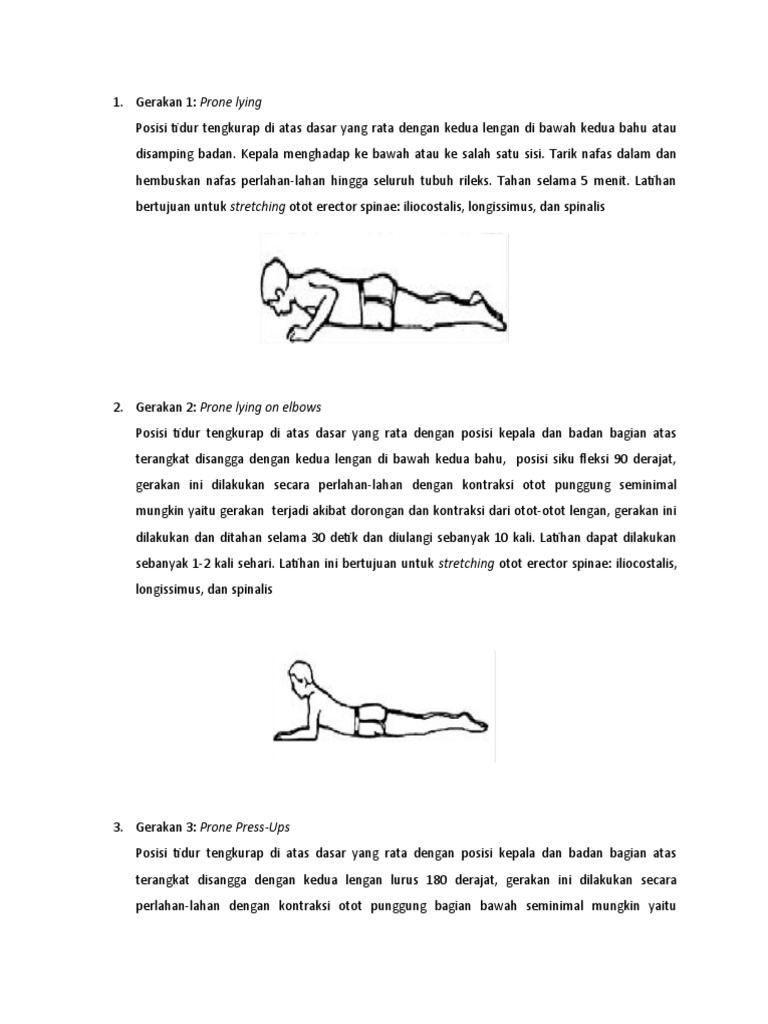 McKenzie Exercise | PDF