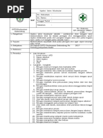 SOP Pemeriksaan TTV | PDF | Pengembangan Diri | Kesehatan Holistik