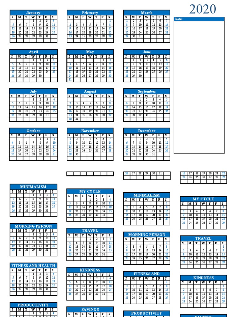 Year at A Glance | PDF