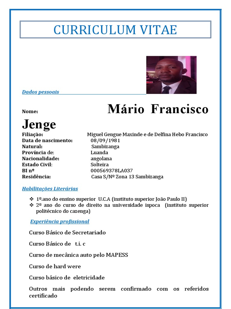 CV Mario | PDF