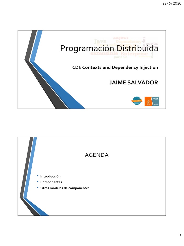 Cdi-Introduccion | PDF | Plataforma Java | Java (lenguaje de programación)