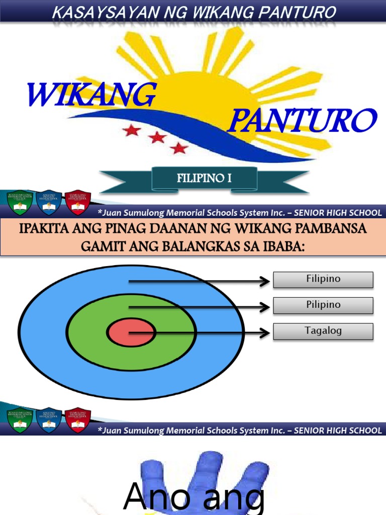 3 1 Week2-Wikang-Panturo Una Ikalawa | PDF