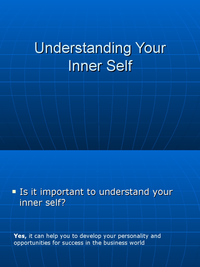 Understanding Your Inner Self | PDF