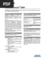 Masterglenium 7620: Full-Range Water-Reducing Admixture | PDF ...