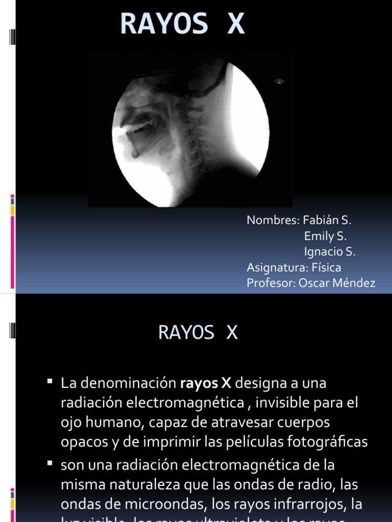Rayos X | PDF