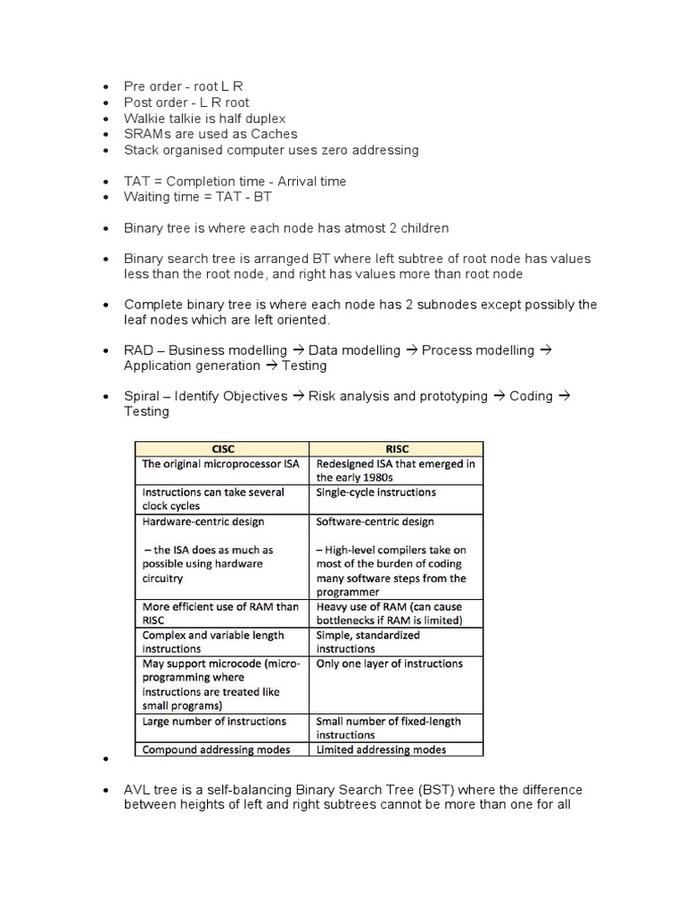 A Compendium of Concepts Related to Trees, Graphs, Algorithms, Database Normalization, Computer ...