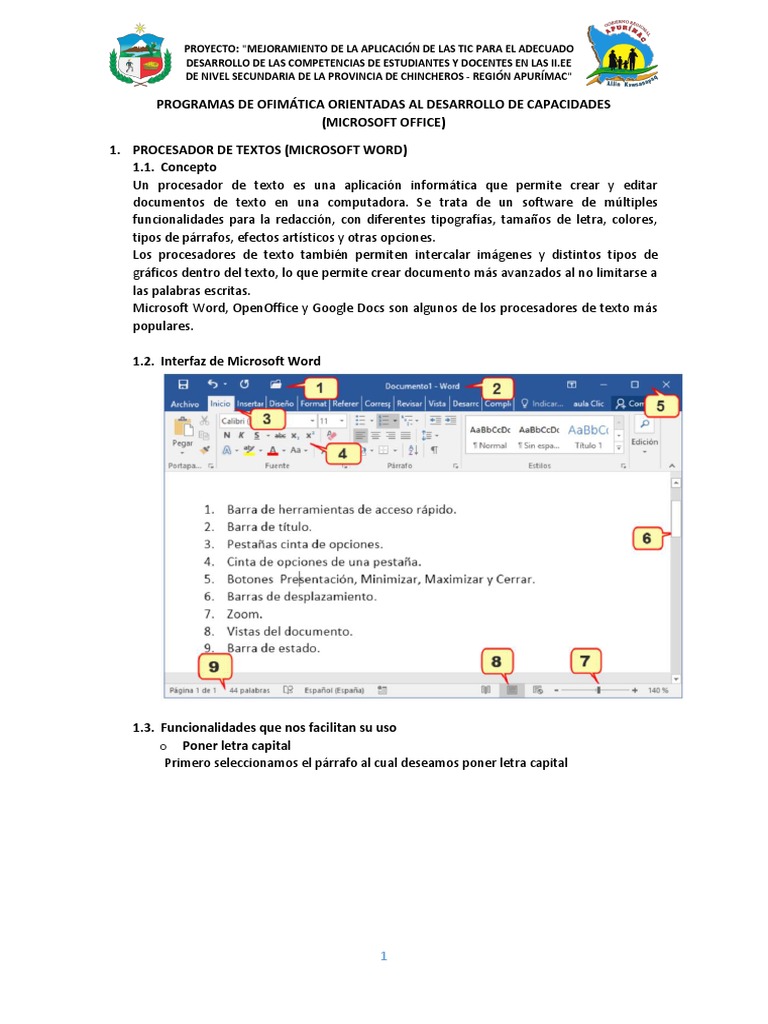 Manual Microsoft Word | PDF | Procesador de textos | Microsoft Word