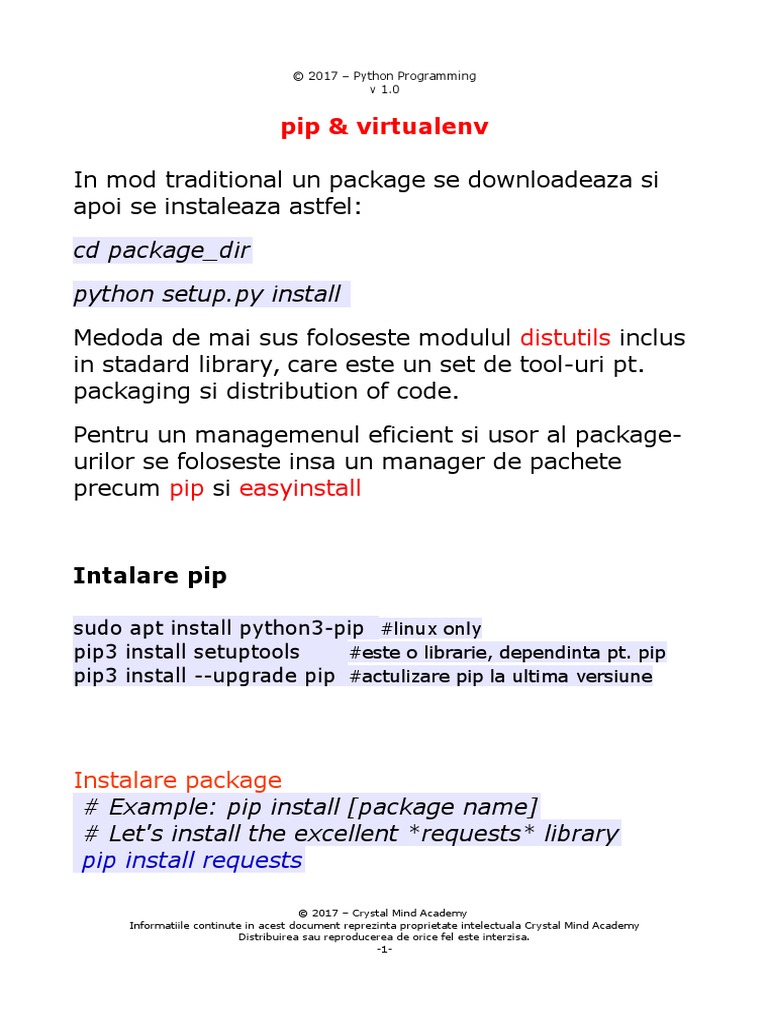 Pip PDF | Download Free PDF | Filename | Software