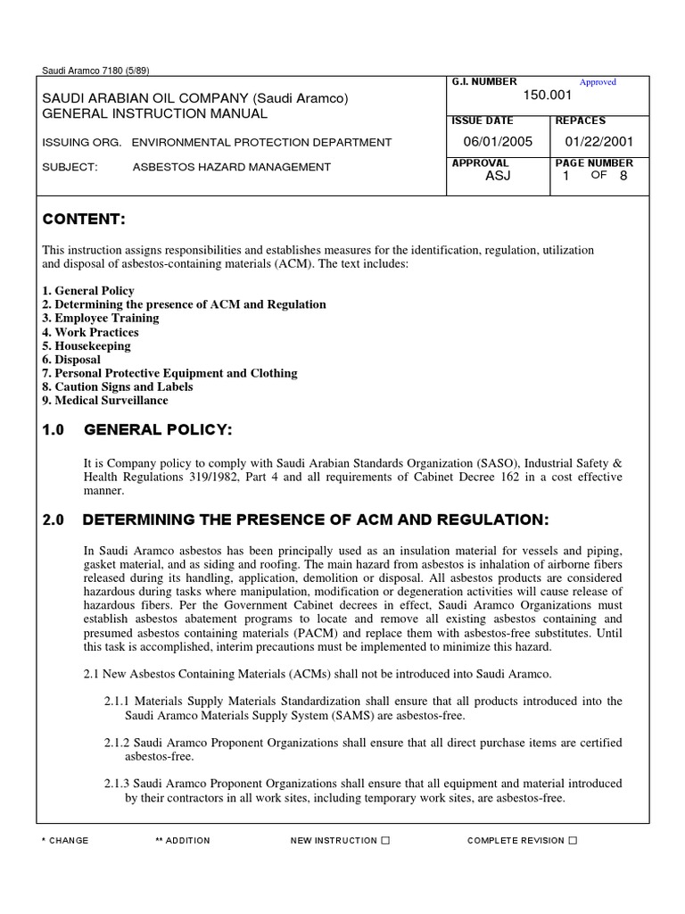 Content:: 150.001 Saudi Arabian Oil Company (Saudi Aramco) General ...