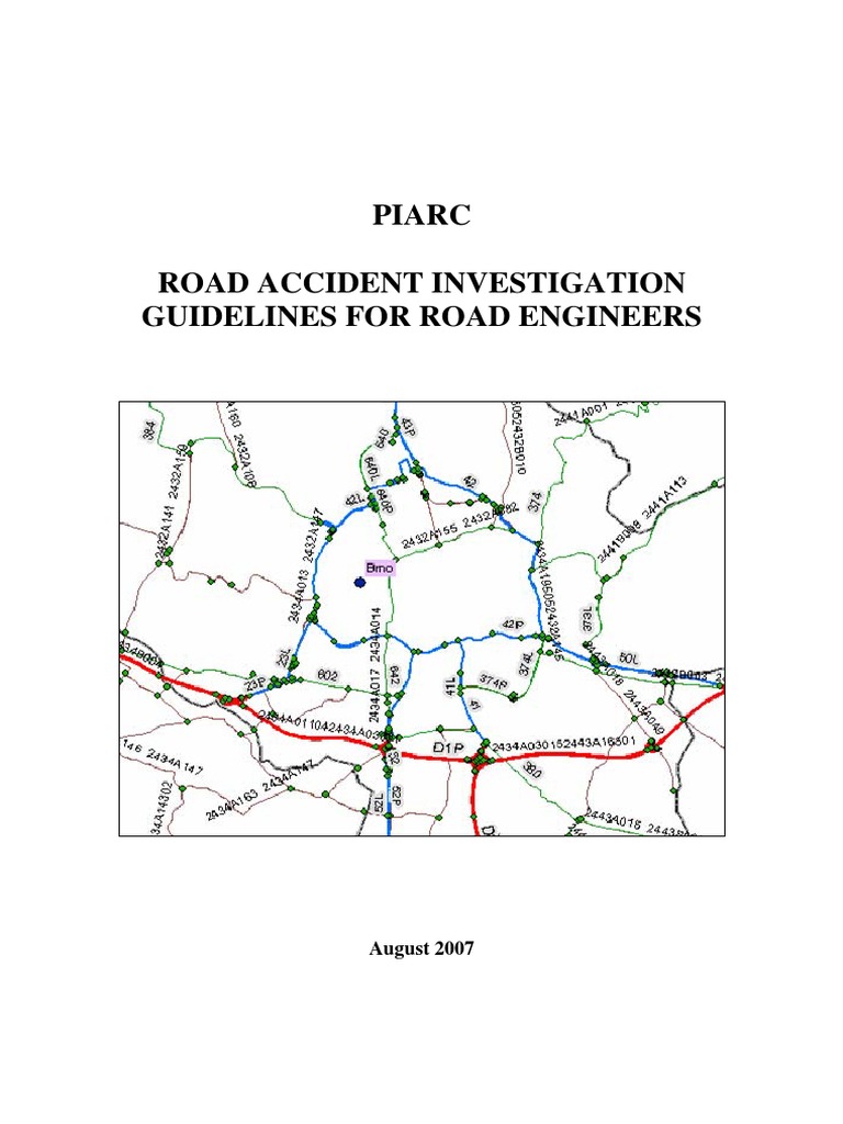 Piarc Manual | PDF | Traffic Collision | Road