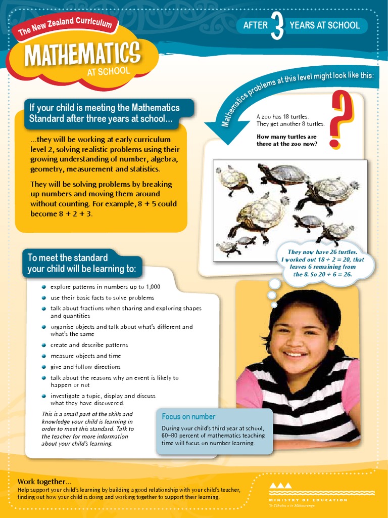 Mathematics: If Your Child Is Meeting The Mathematics Standard After ...