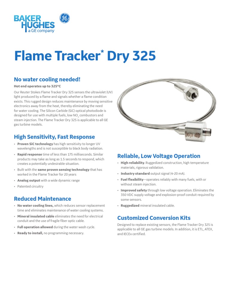 Flame Tracker Dry 325 No Water Cooling Needed Pdf Ultraviolet Water