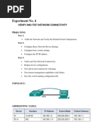 Basic Cisco Switch Configuration | PDF | Network Switch | Command Line Interface