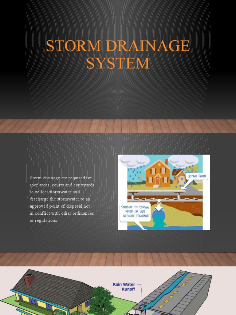 Storm Drainage System | PDF | Combined Sewer | Storm Drain
