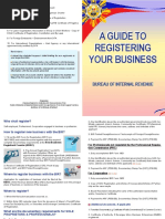 BIR COR Application Requirements Guide | PDF | Corporations | Payments